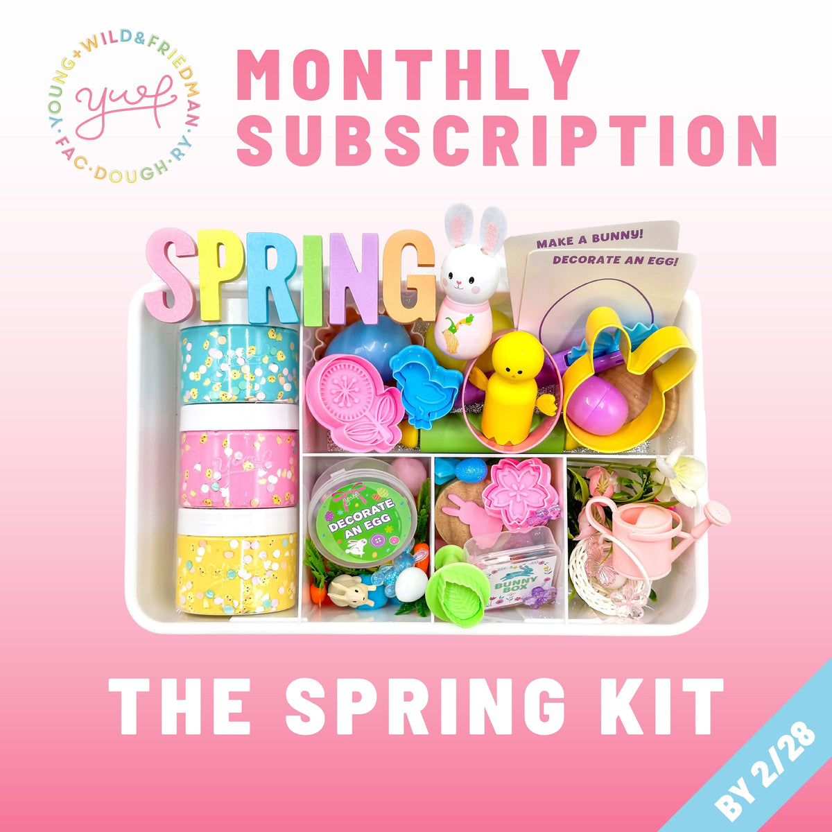 Monthly Subscription - Girl Theme · Young + Wild and Friedman