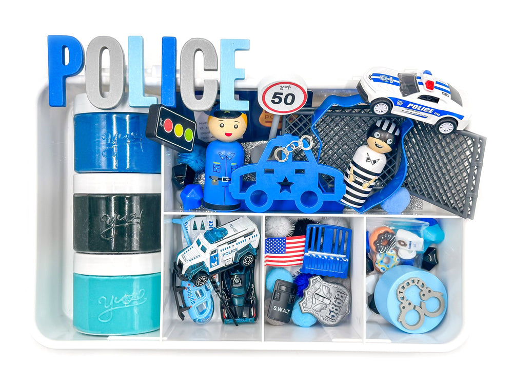 Police Officer Sensory Kit · Young + Wild and Friedman