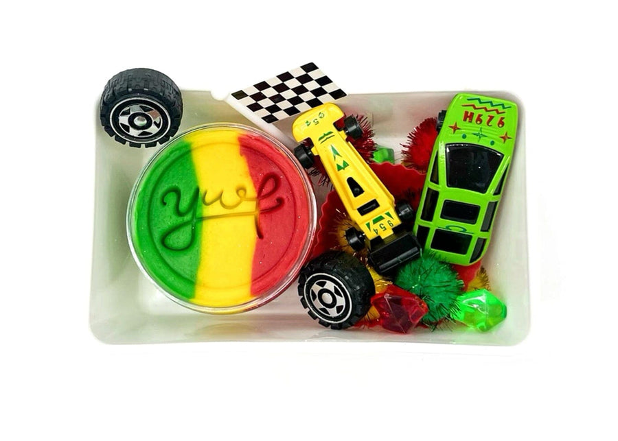 Race Car Mini Sensory Kit · Young + Wild and Friedman