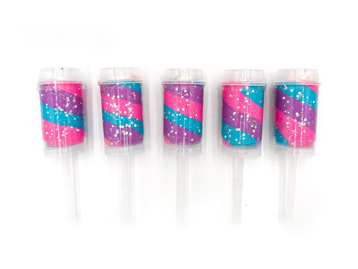 Unicorn Sensory Dough Push Pop · Young + Wild and Friedman